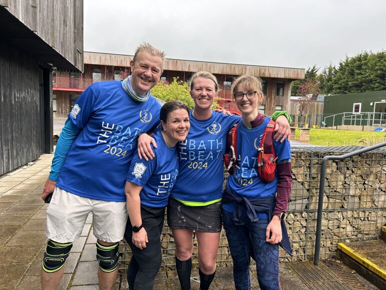 Ralph Allen celebrates a bumper turnout of walkers for Bath Beat’s ...